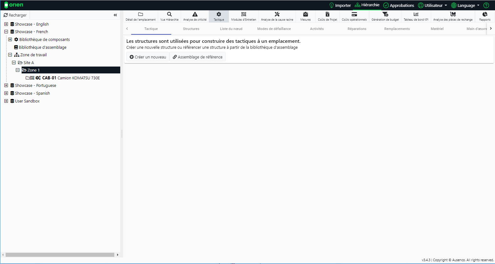 Structures – Orien Centre d'Aide