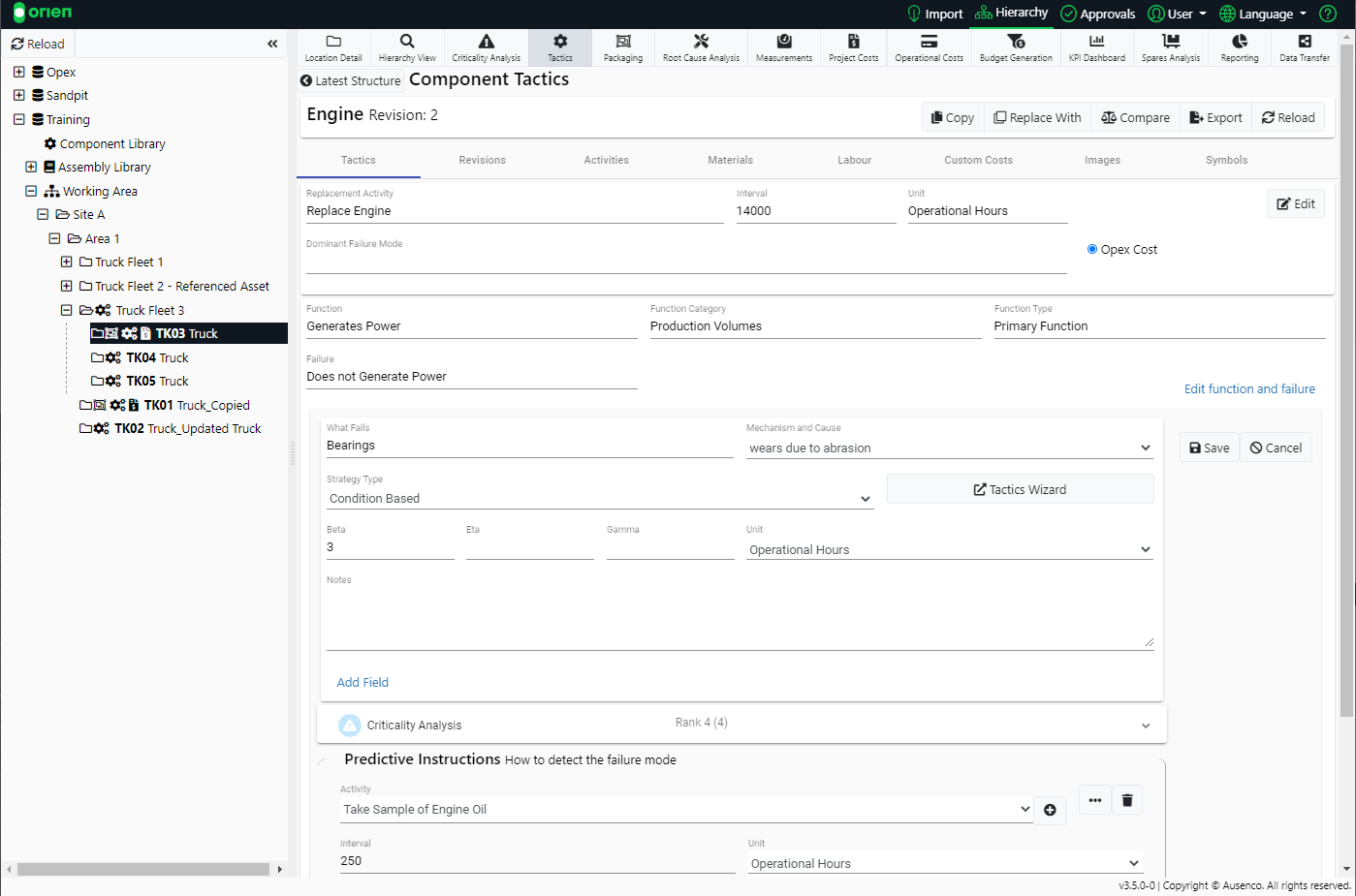 Tactics Wizard – Orien Help Centre